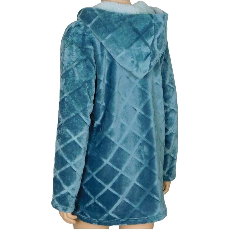 ΓΥΝΑΙΚΕΙΑ ΡΟΜΠΑ ΠΟΛΥΤΕΛΕΙΑΣ FLEECE ΜΕ ΦΕΡΜΟΥΑΡ ΚΑΙ ΚΟΥΚΟΥΛΑ KOYOTE ...