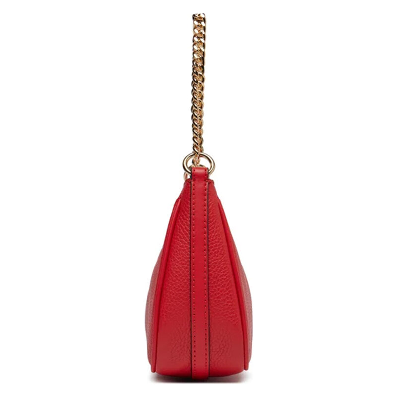 MICHAEL KORS Τσαντακι Sm Chain Pouchette 32F3GT9C1L 607 lacquer red ...