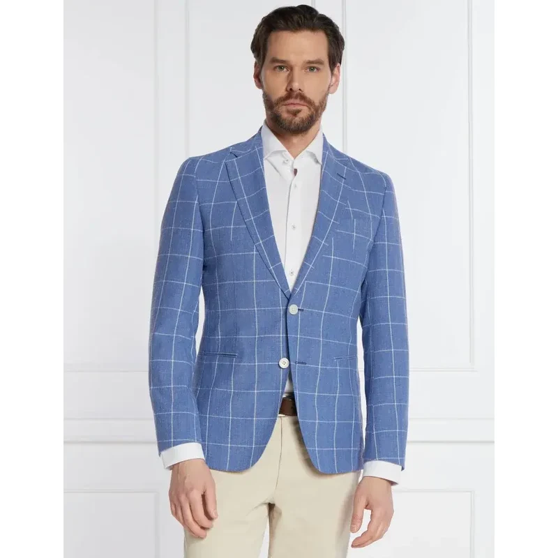 BOSS BLACK Σακάκι C-Huge | Slim Fit |με την προσθήκη λινού - GLAMI.gr