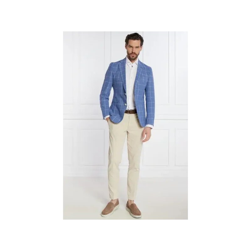BOSS BLACK Σακάκι C-Huge | Slim Fit |με την προσθήκη λινού - GLAMI.gr