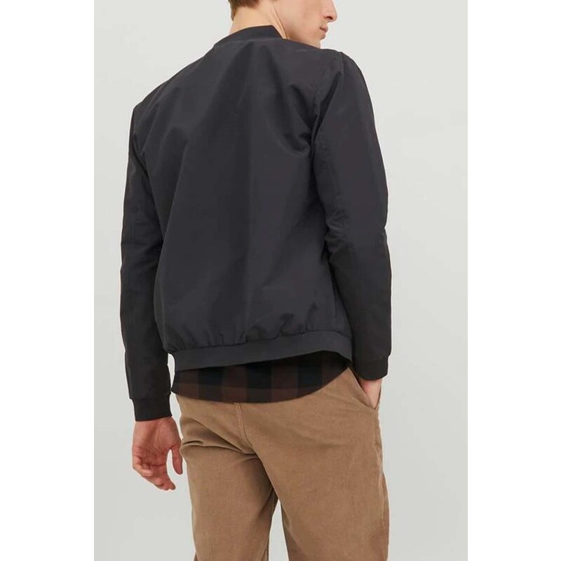 JACK & JONES Μπουφαν Jjroy Bomber Jacket 12237749 C-N10 black - GLAMI.gr