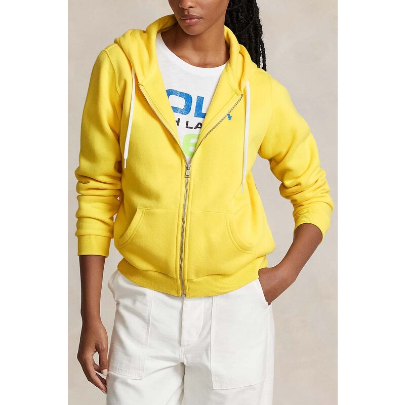 POLO RALPH LAUREN Ζακετα Prl Fz-Long Sleeve 211943008007 700 yellow ...