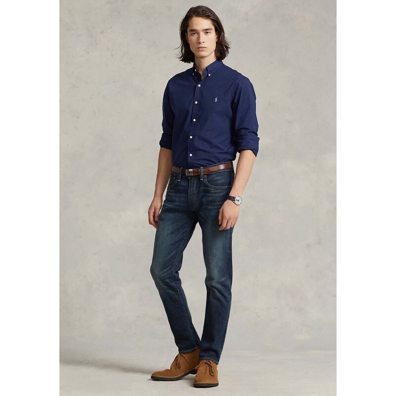 Polo Ralph Lauren Πουκάμισο της σειράς Poplin - 710928255 001 Navy ...