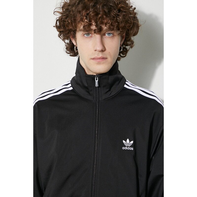 Μπλούζα adidas OriginalsAdicolor Classics Firebird χρώμα μαύρο IJ7058 ...