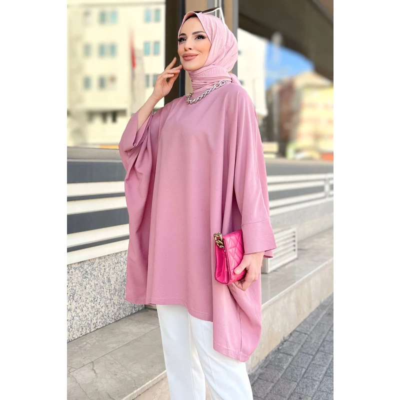 TOFİSA Χειροποίητος χιτώνας - Ροζ - Κανονική εφαρμογή - GLAMI.gr