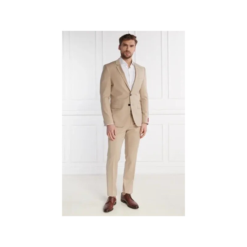 HUGO Κουστούμι Arti/Hesten232X | Slim Fit | με την προσθήκη μαλλιού ...