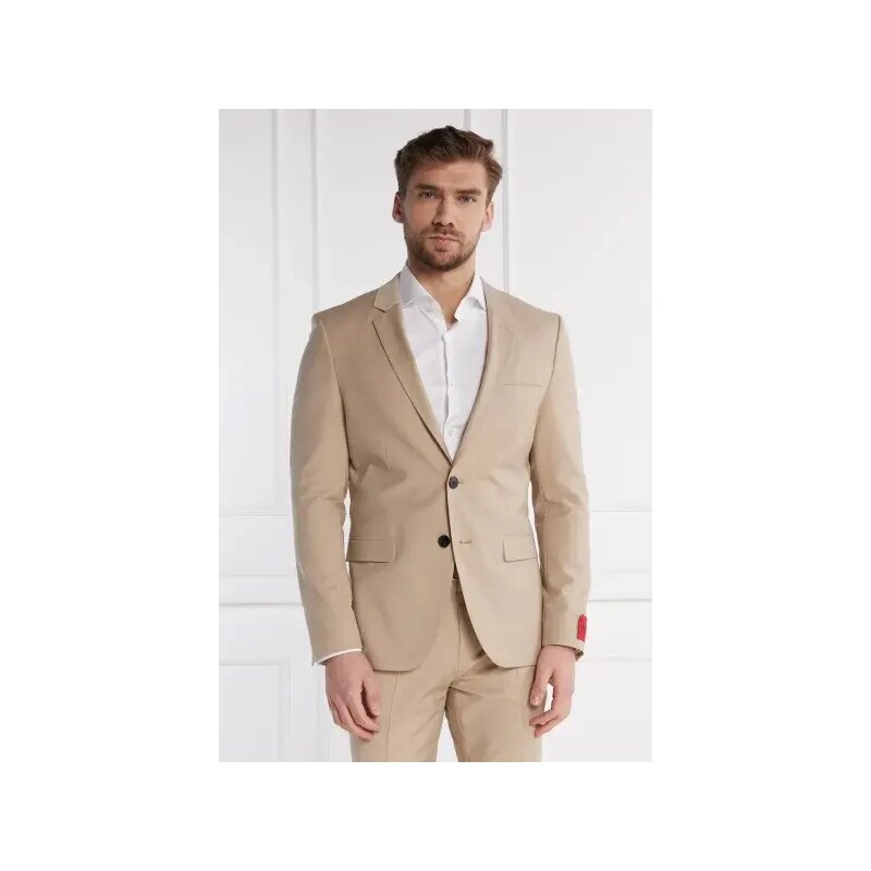 HUGO Κουστούμι Arti/Hesten232X | Slim Fit | με την προσθήκη μαλλιού ...