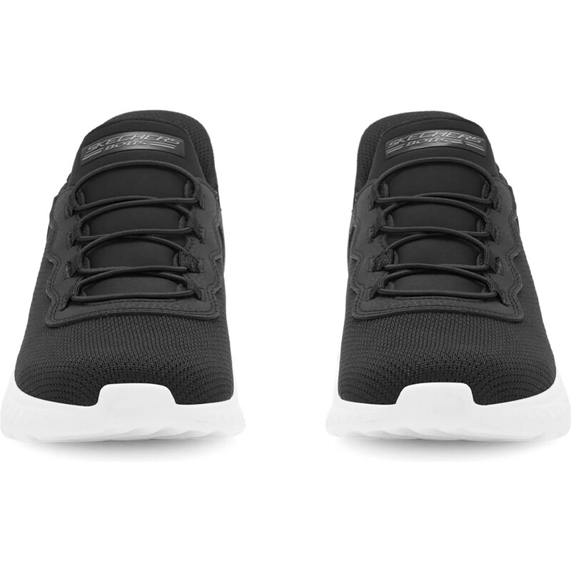 Skechers Vegan Bobs Squad Chaos Daily Hype Black Ανδρικά Ανατομικά Slip ...