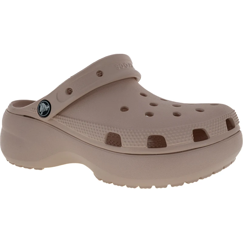 CROCS CLASSIC PLATFORM CLOG W ΓΥΝΑΙΚΕΙΑ ΣΑΜΠΟ NUDE 206750-6UR NUDE ...