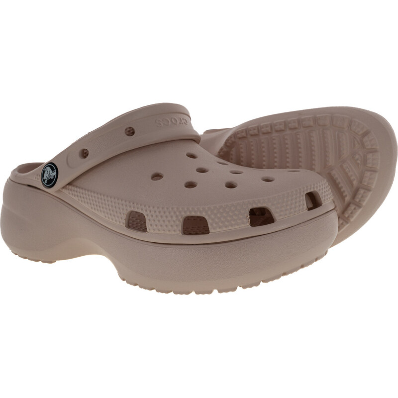 CROCS CLASSIC PLATFORM CLOG W ΓΥΝΑΙΚΕΙΑ ΣΑΜΠΟ NUDE 206750-6UR NUDE - GLAMI.gr