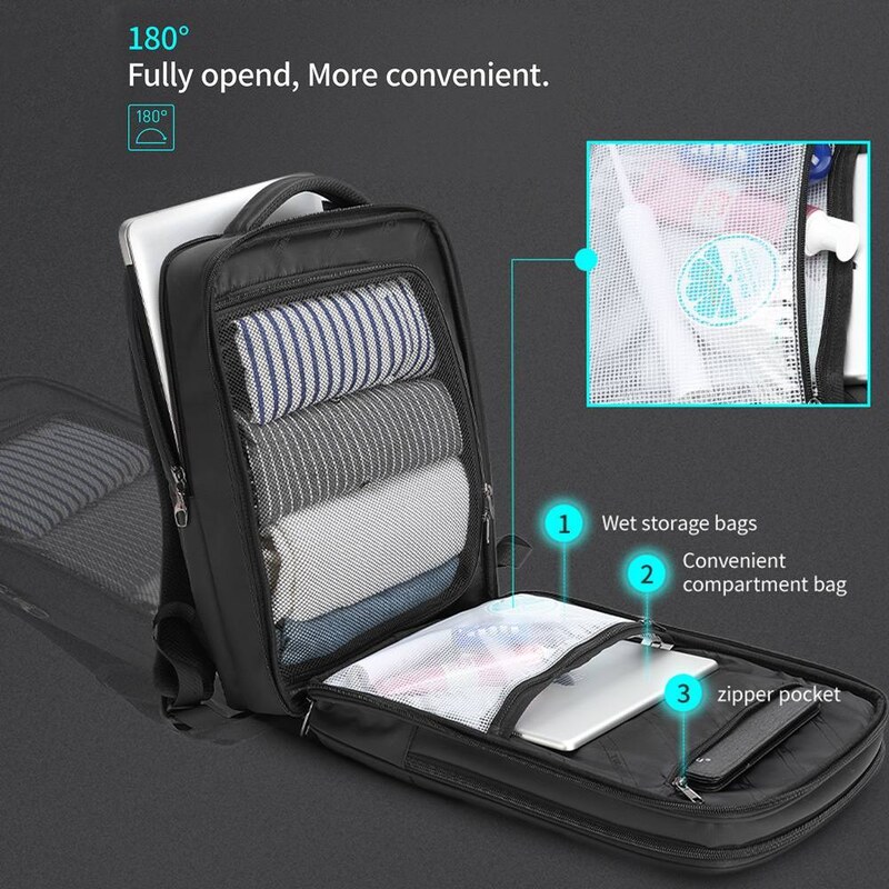 TIGERNU Solstice WATERPROOF BACKPACK ΣΑΚΙΔΙΟ 15.6'' ΜΕ ΛΟΥΚΕΤΟ ...