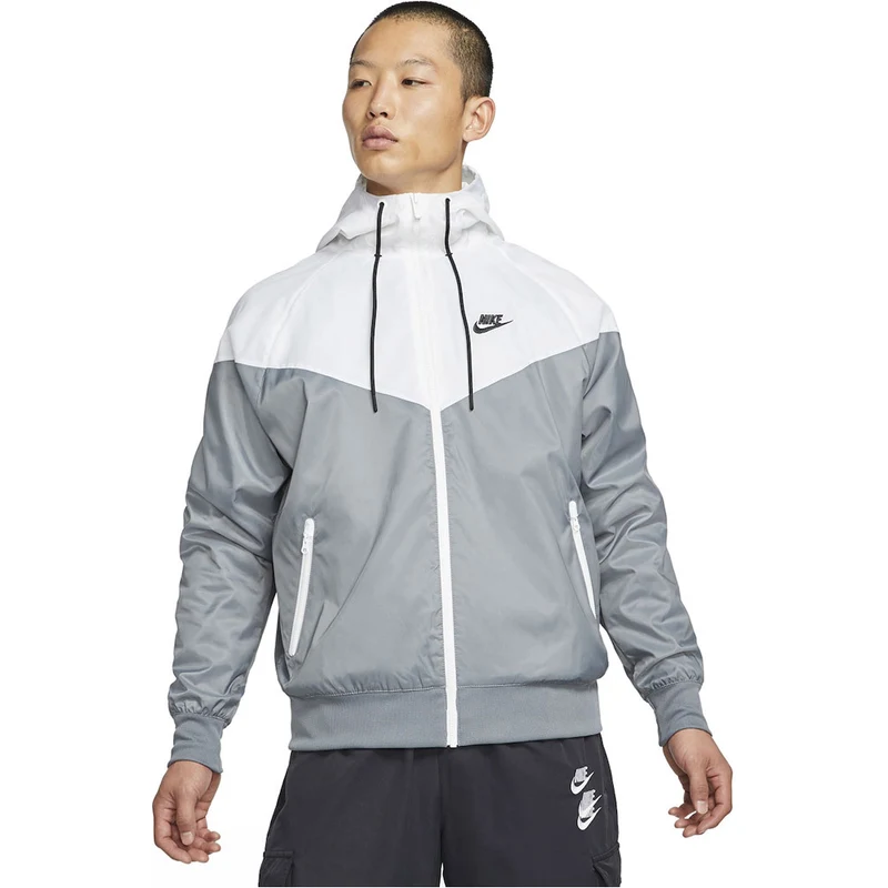 NIKE SPORTSWEAR HERITAGE ESSENTIALS WINDRUNNER DA0001-084 Γκρί - GLAMI.gr