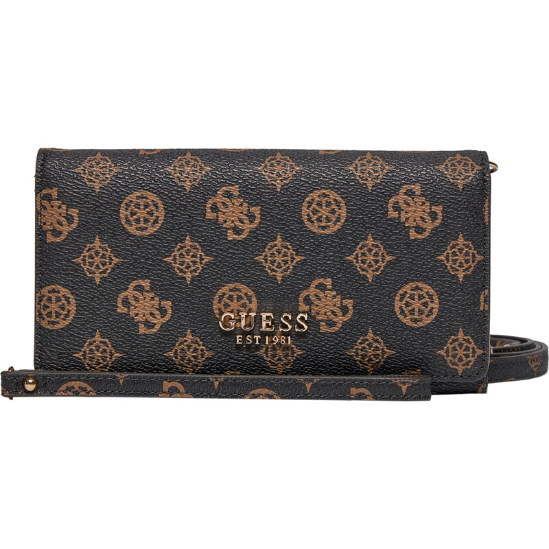 GUESS 'LAUREL' ΠΟΡΤΟΦΟΛΙ ΓΥΝΑΙΚΕΙΟ ΜΕ ΛΟΥΡΑΚΙ SWPG8500550-MLO - GLAMI.gr