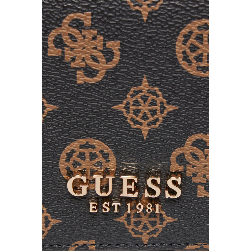 GUESS 'LAUREL' ΠΟΡΤΟΦΟΛΙ ΓΥΝΑΙΚΕΙΟ ΜΕ ΛΟΥΡΑΚΙ SWPG8500550-MLO - GLAMI.gr