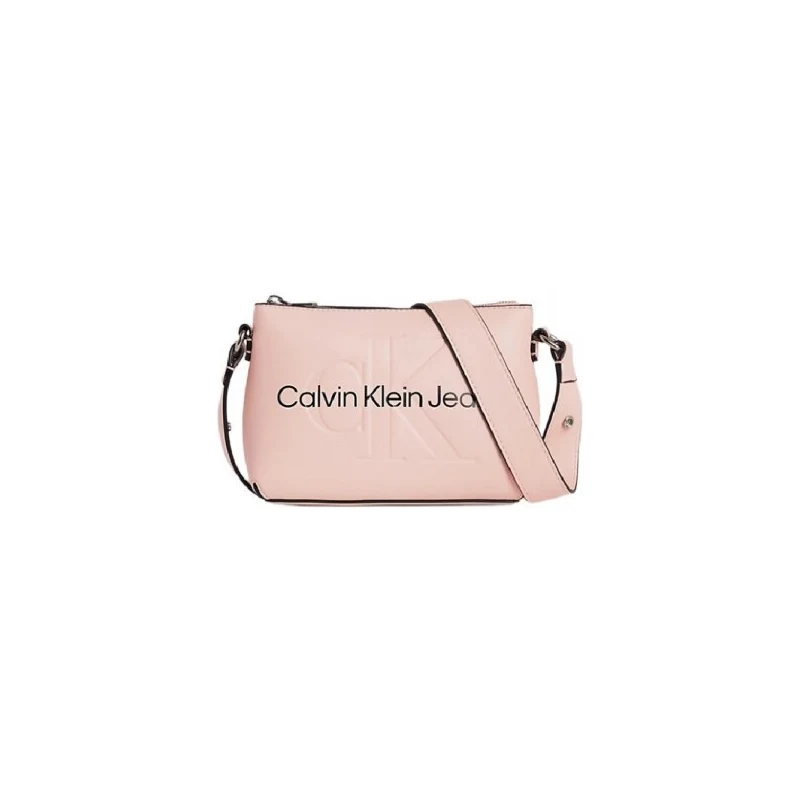 CALVIN KLEIN JEANS SCULPTED CAMERA POUCH21 MONO ΤΣΑΝΤΑ ΓΥΝΑΙΚΕΙΑ NUDE ...