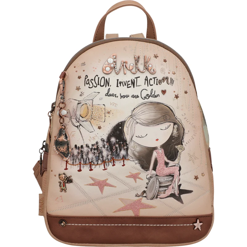 Τσάντα πλάτης τριπλή Hollywood Anekke 38705-044 - GLAMI.gr