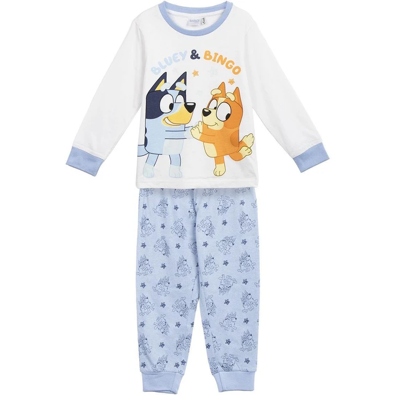 LONG PYJAMES SINGLE JERSEY BLUEY - GLAMI.gr