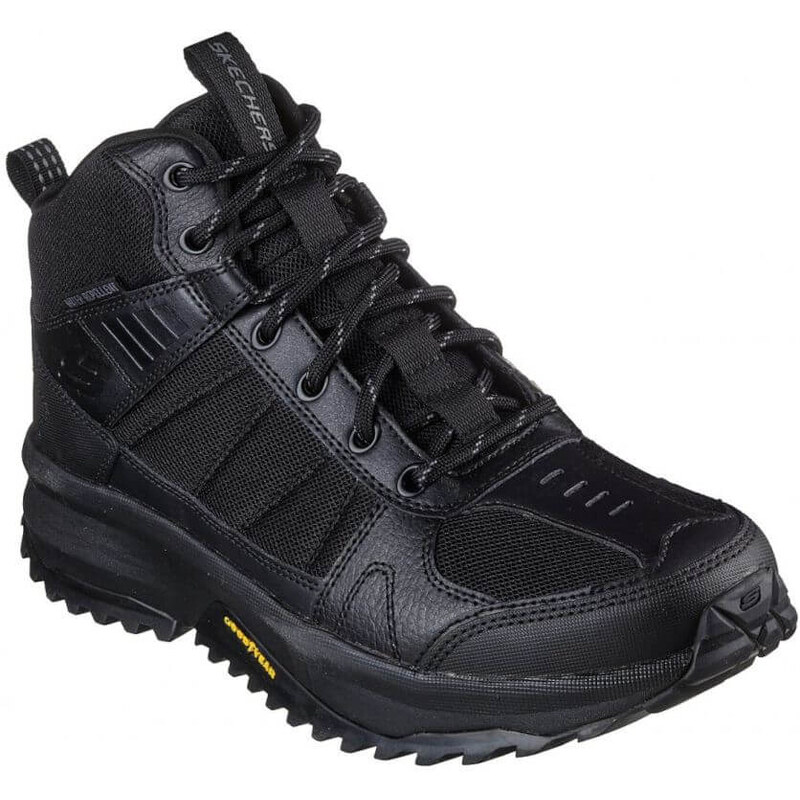 SKECHERS Goodyear Mesh Lace-Up Outdoor Shoe W/ Air-Cooled Memory Foam ...
