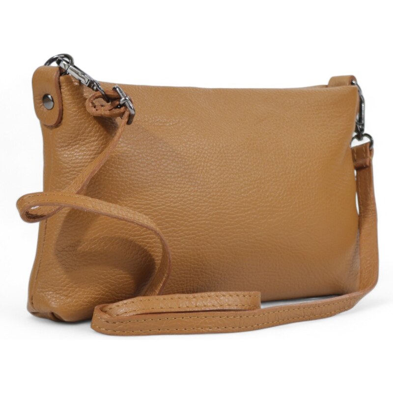 Passaggio Leather Τσαντάκι Ώμου-Χιαστί Σε Γνήσιο Δέρμα (Italy-Ταμπά ...