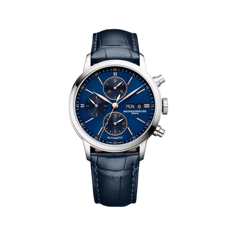 BAUME et MERCIER Classima CHRONOGRAPH 42mm μπλε καντραν - - GLAMI.gr