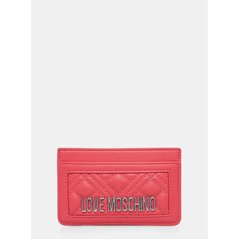 Πορτοφόλι Love Moschino χρώμα: ροζ, JC5659PP0MLA0615 - GLAMI.gr