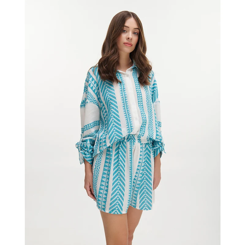 Ble Resort Collection ΠΟΥΚΑΜΙΣΟ ΜΕ ΜΑΚΡΥ ΜΑΝΙΚΙ - GLAMI.gr