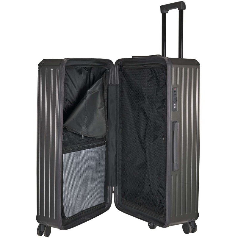 Σετ 2 Βαλίτσες RCM 502 Γκρι – Μεγάλη & Πολύ Μεγάλη Polycarbonate με TSA ...