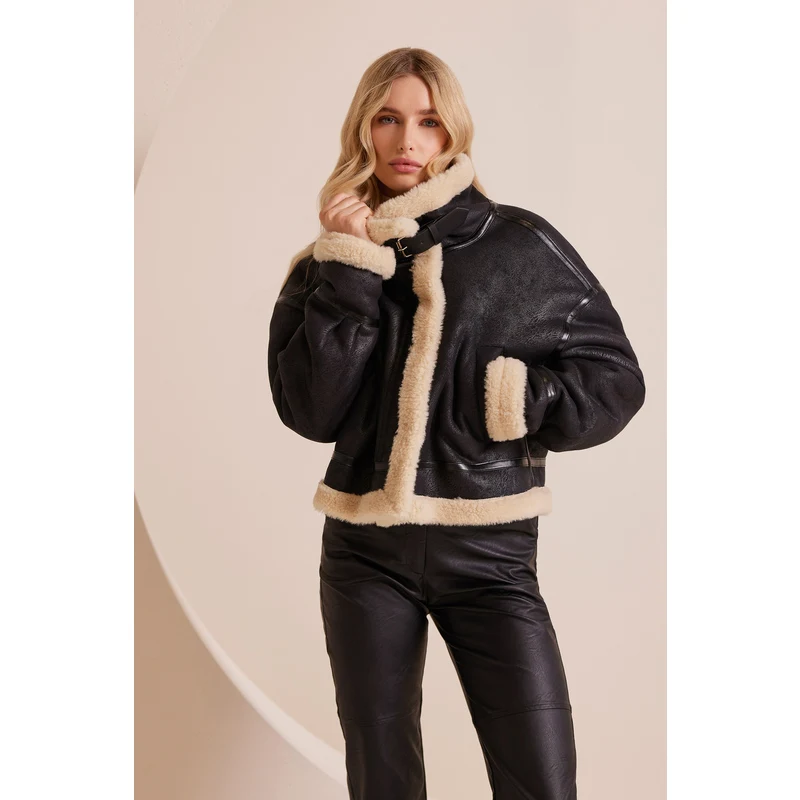 MIND MATTER Jacket δερματίνη SABRINA - GLAMI.gr