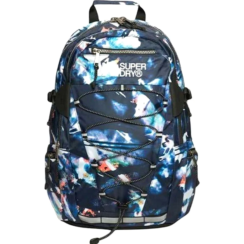 SUPERDRY Backpack Outdoor 28L W9110420A i1j subway tag navy - GLAMI.gr