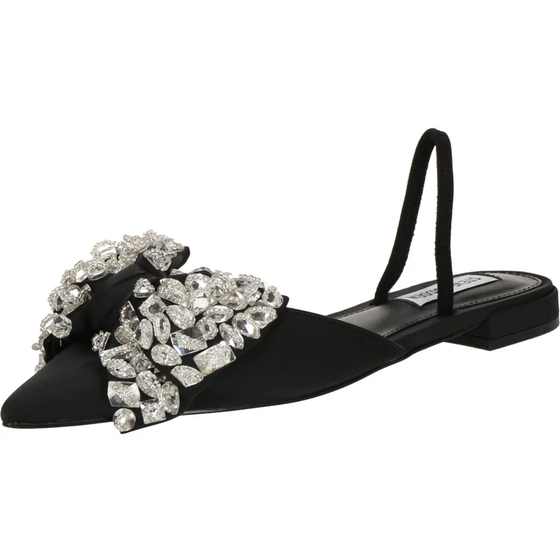 STEVE MADDEN Μπαλαρίνα με λουράκια 'Sloane' μαύρο - GLAMI.gr