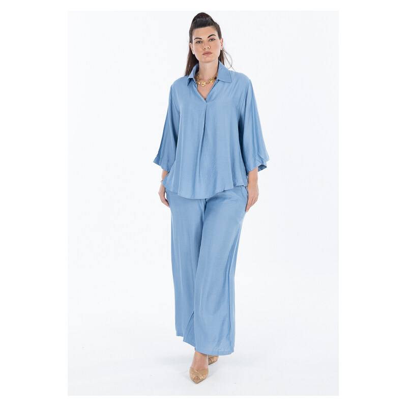 KORINA’S FASHION ΣΕΤ ΒΑΜΒΑΚΕΡΟ (ΠΟΥΚΑΜΙΣΑ-ΠΑΝΤΕΛΟΝΑ) - GLAMI.gr