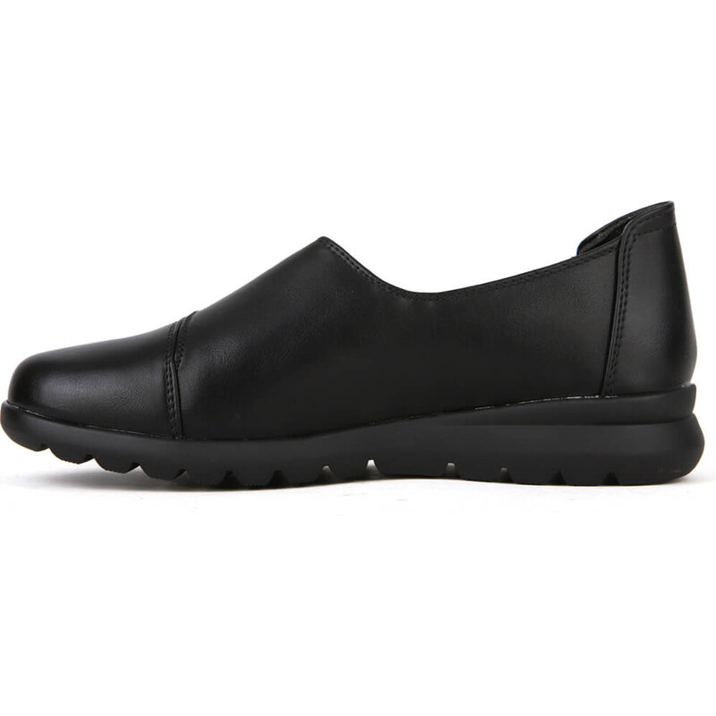 My way shoes Μαύρο ανατομικό γυναικείο παπούτσι με λάστιχο στο κουτεπιέ ...