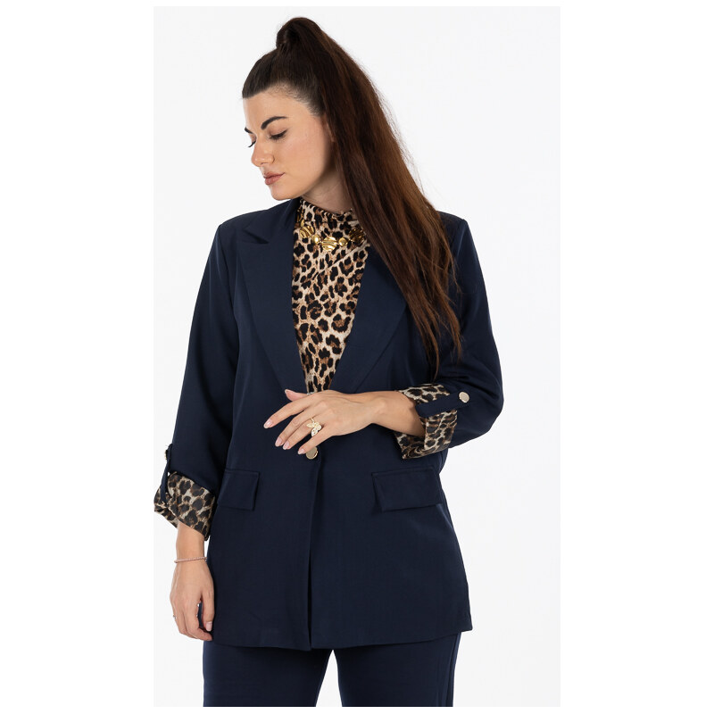 KORINA’S FASHION ΣΑΚΑΚΙ ΜΕ ΛΕΟΠΑΡ ΦΟΔΡΑ ΚΑΙ ΜΑΝΙΚΙ ΠΟΥ ΓΙΝΕΤΑΙ ΤΡΟΥΑΚΑΡ ...