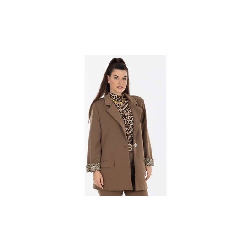 KORINA’S FASHION ΣΑΚΑΚΙ ΠΟΝΤΟΣΤΟΦΑ OVERSIZE ΜΕ ΛΕΟΠΑΡ ΦΟΔΡΑ - GLAMI.gr