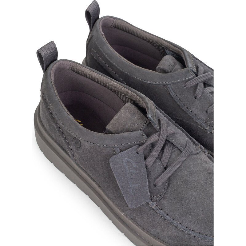 Δετά Ανδρικά Clarks Γκρι Polden Moc 26183404 - GLAMI.gr