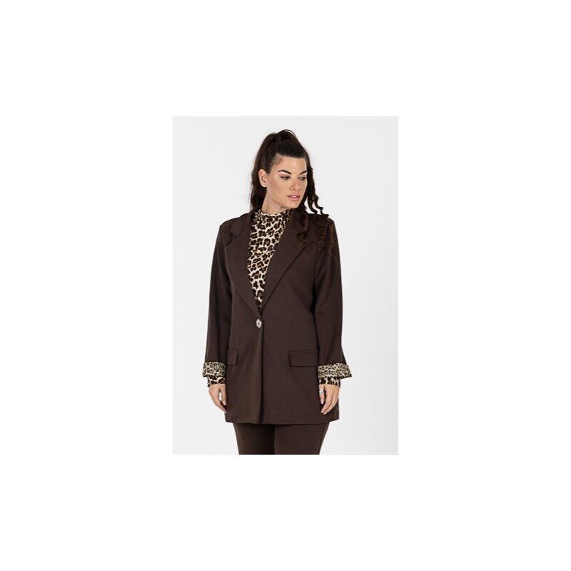 KORINA’S FASHION ΣΑΚΑΚΙ ΠΟΝΤΟΣΤΟΦΑ OVERSIZE ΜΕ ΛΕΟΠΑΡ ΦΟΔΡΑ - GLAMI.gr