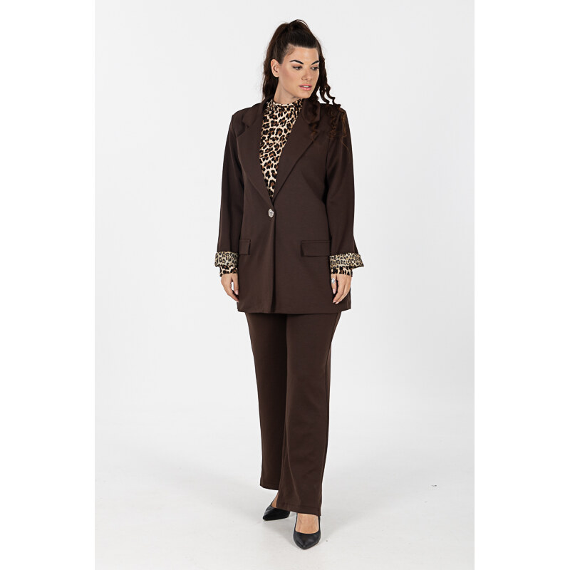 KORINA’S FASHION ΣΑΚΑΚΙ ΠΟΝΤΟΣΤΟΦΑ OVERSIZE ΜΕ ΛΕΟΠΑΡ ΦΟΔΡΑ - GLAMI.gr