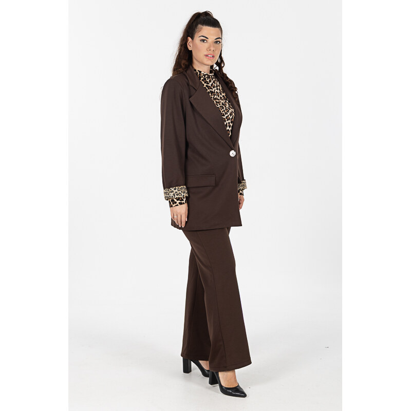 KORINA’S FASHION ΣΑΚΑΚΙ ΠΟΝΤΟΣΤΟΦΑ OVERSIZE ΜΕ ΛΕΟΠΑΡ ΦΟΔΡΑ - GLAMI.gr