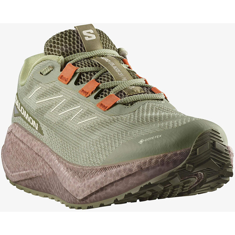 SALOMON GRAVEL RUNNING - AERO AERO BLAZE 3 GRVL GTX TEA / IRON / BURNT ...