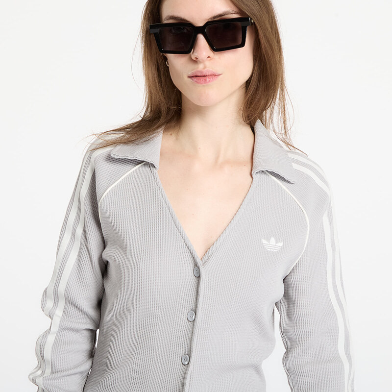 adidas Originals adidas Button Down Top Grey Two S - GLAMI.gr