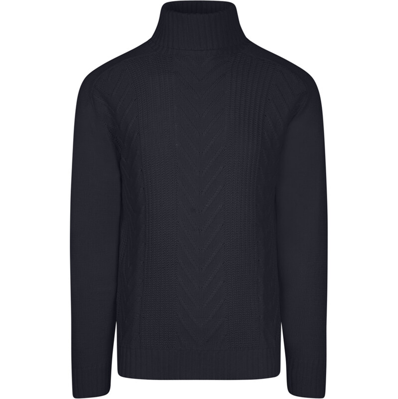 Prince Oliver Ζιβάγκο Μαύρο με Two Tone Structure Modern Fit - GLAMI.gr