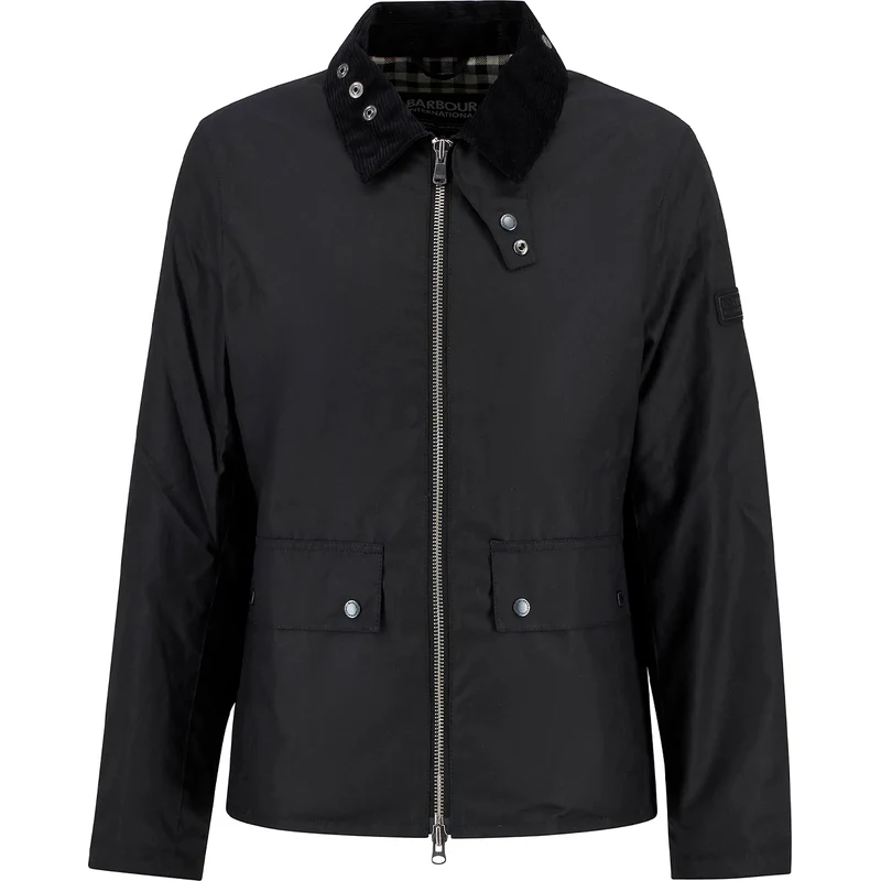 BARBOUR INTERNATIONAL Μπουφαν Marker Wax MWX2501 bk71 black - GLAMI.gr