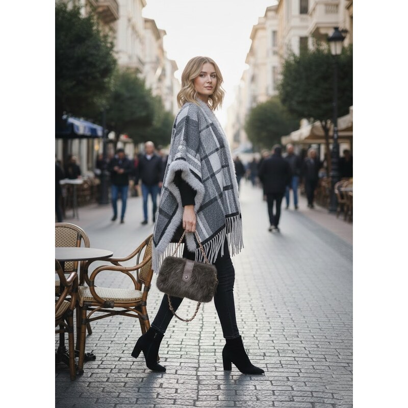 KORINA’S FASHION ΚΑΠΑ ΜΕ ΚΑΡΟ ΜΟΤΙΒΟ ΜΕ ΓΟΥΝΑ ΚΑΙ ΚΡΟΣΙ - GLAMI.gr