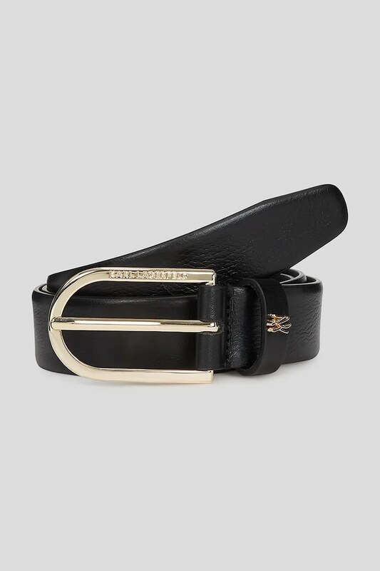 Δερμάτινη ζώνη Karl Lagerfeld K/AUTOGRAPH - GLAMI.gr